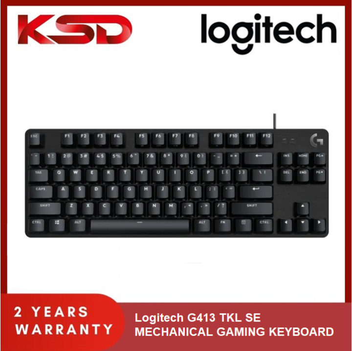 Logitech G413 TKL SE MECHANICAL GAMING KEYBOARD | Lazada