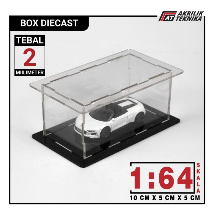 BOX DISPLAY / DIECAST AKRILIK SKALA 1: 64 (10x5x5) CM | Lazada Indonesia