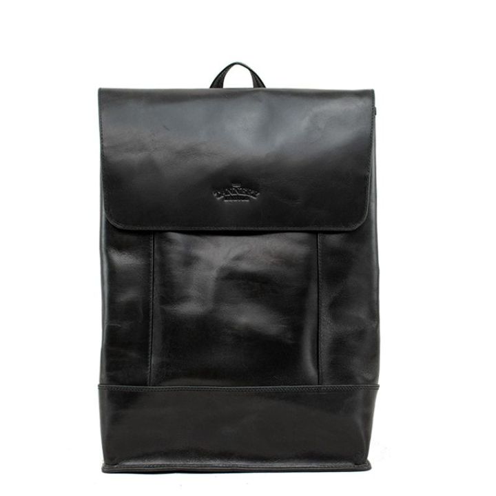 The Tannery Manila Cameron Leather Backpack, Black Firestone | Lazada PH