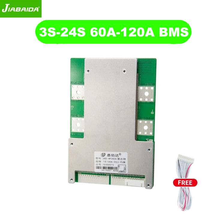 JBD 3S 4S 7S 8S 14S 16S 17S 20S 21S 24S บอร์ด Bms 48V 36V 24V 12V ...