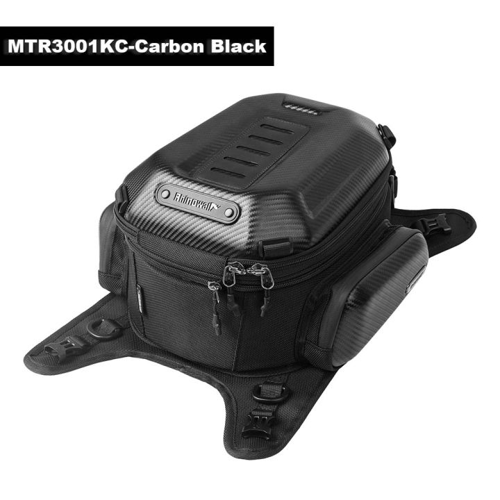 Rhinowalk Motorcycle Fuel Tank Bag Waterproof 15L-18L Expandable ...
