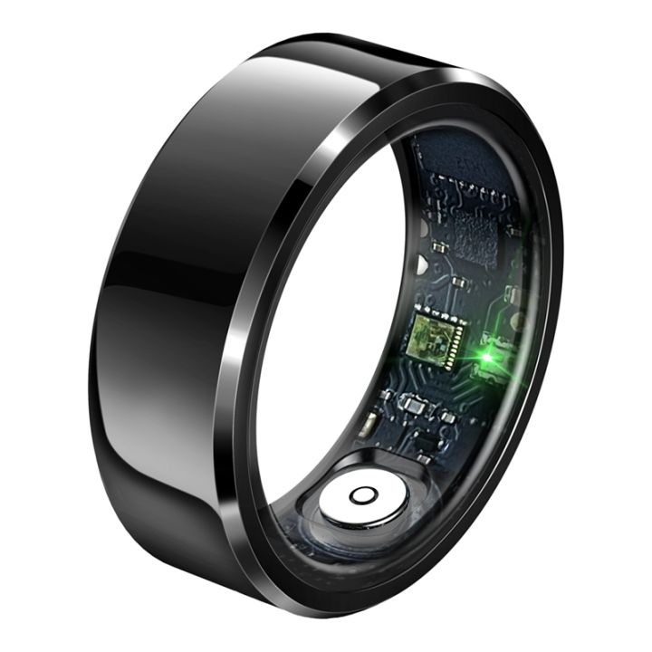 R6 Smart Ring Health Monitoring Ring IP68 & 5ATM Waterproof Multi-Sport Modes Universal Smart ...