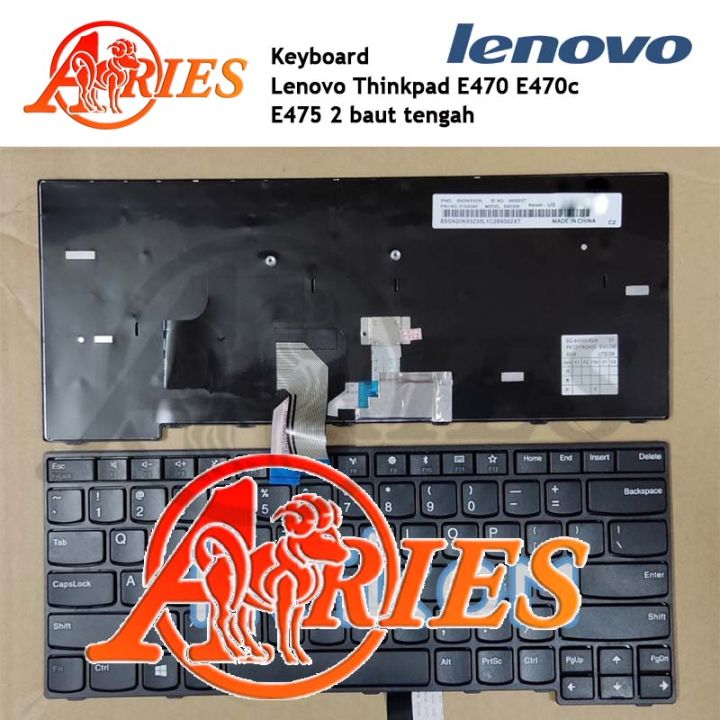 Keyboard laptop Lenovo Thinkpad E470 E470c E475 2 baut tengah | Lazada Indonesia