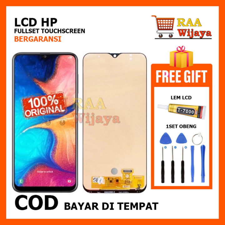 LCD SAMSUNG GALAXY A20 A205 Fullset Touchscreen ORI | Lazada Indonesia