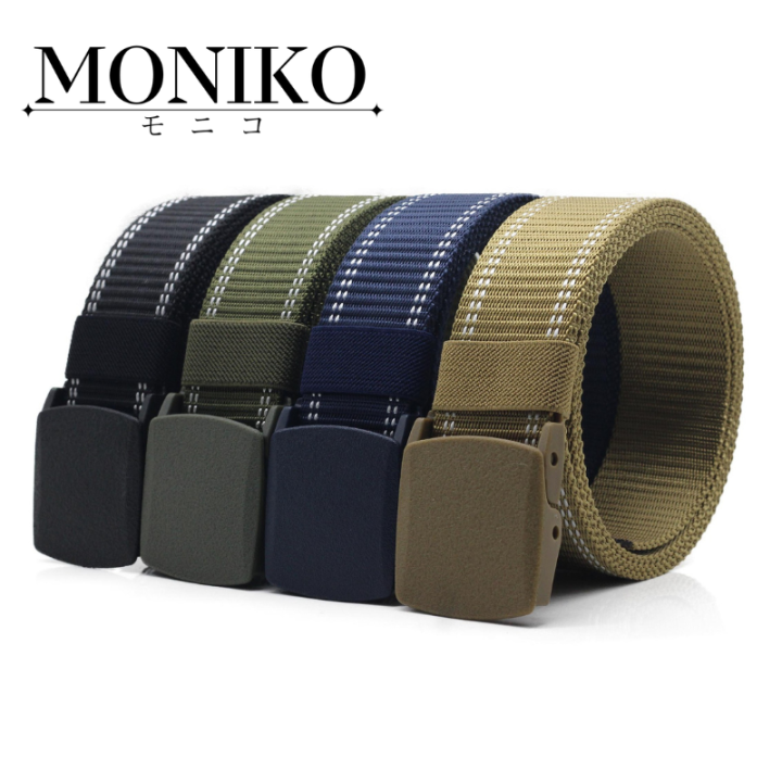 MONIKOการออกแบบเดิมที่เรียบง่ายร้อยเข็มขัด | Lazada.co.th