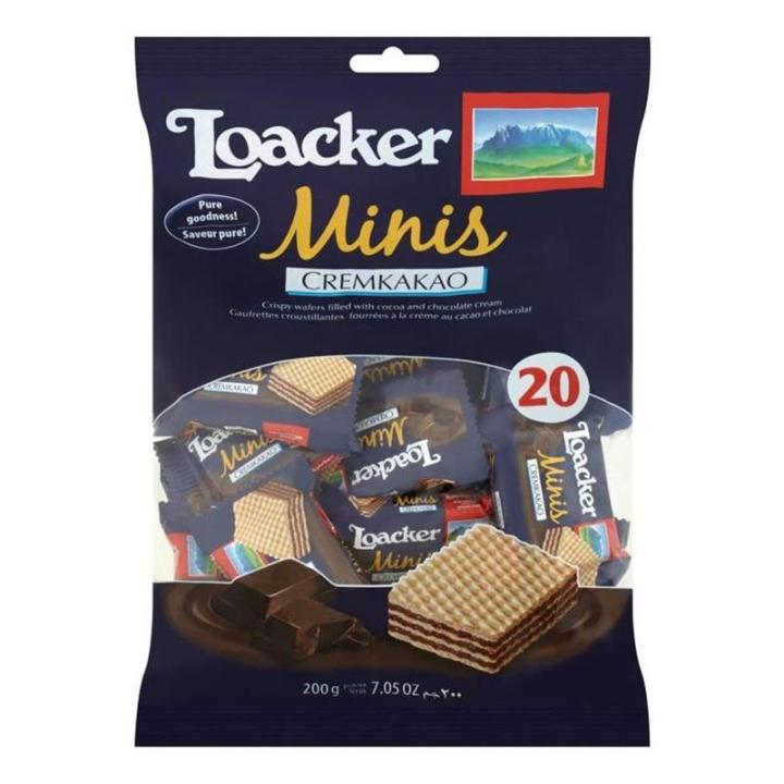 Loacker Minis Cremkakao Wafers 200g | Lazada PH