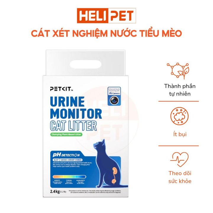 Cát Vệ Sinh Cho Mèo PETKIT Giúp Theo Dõi Nước Tiểu, Phát Hiện Bất ...