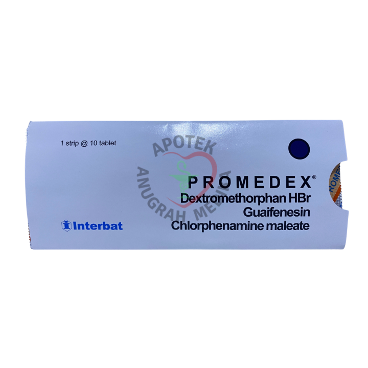 PROMEDEX STRIP 10 Tablet - Obat Batuk Alergi Kering Berdahak | Lazada Indonesia