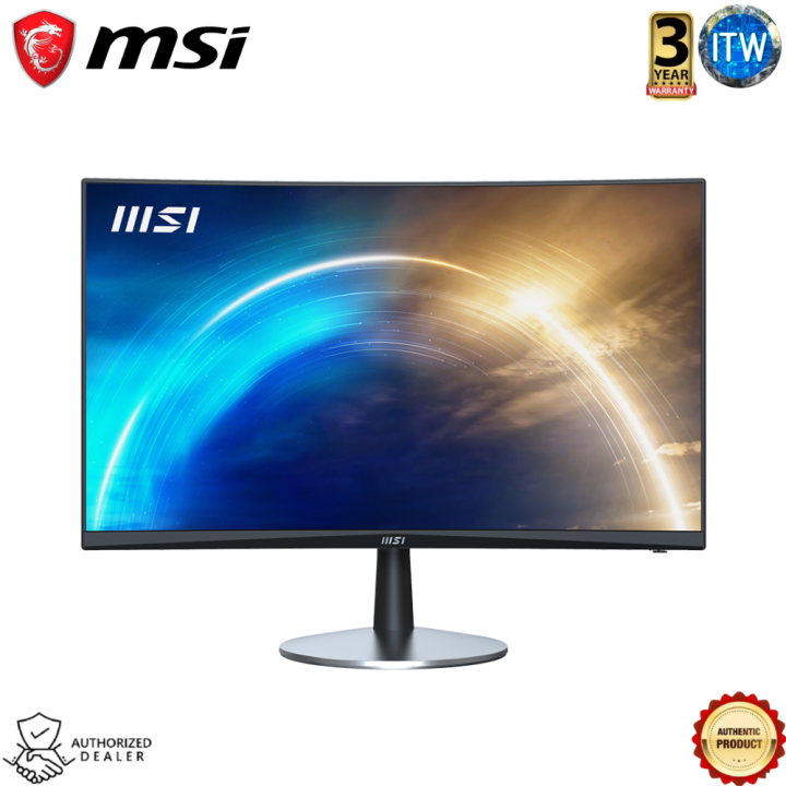 MSI Pro MP242C - 24" Curved Business & Productivity Monitor (MP242C ...