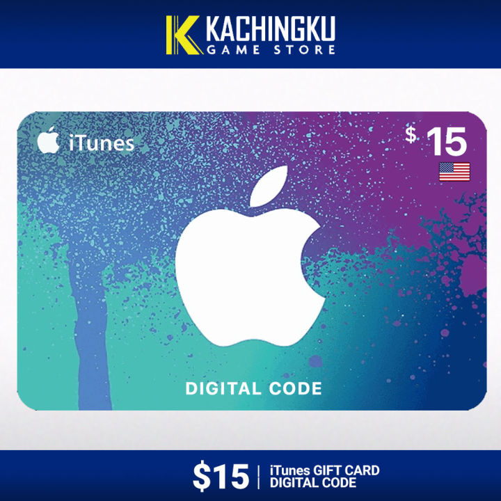 apple card IOS US iTunes US Digital Gift Code 15 USD app store us | Lazada