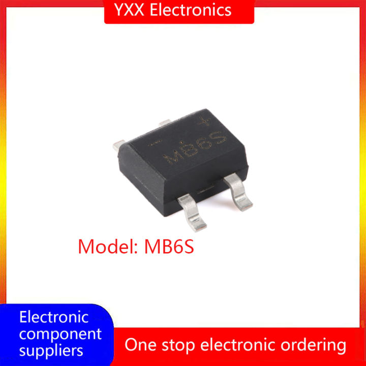 วงจรเรียงกระแส MB6S MBS 600V 800mA แบบดั้งเดิมใหม่ | Lazada.co.th