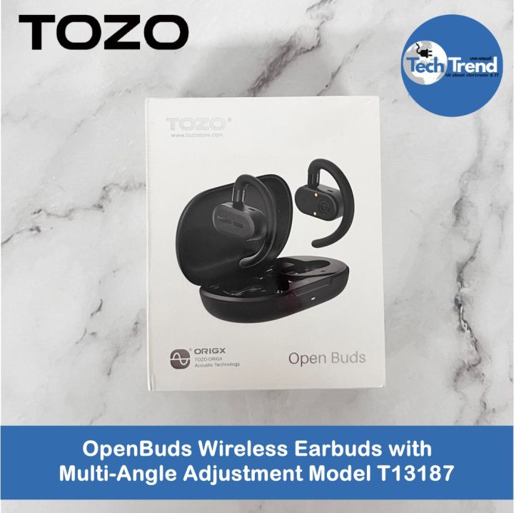 (TOZO) OpenBuds Wireless Earbuds with Multi-Angle Adjustment Model ...