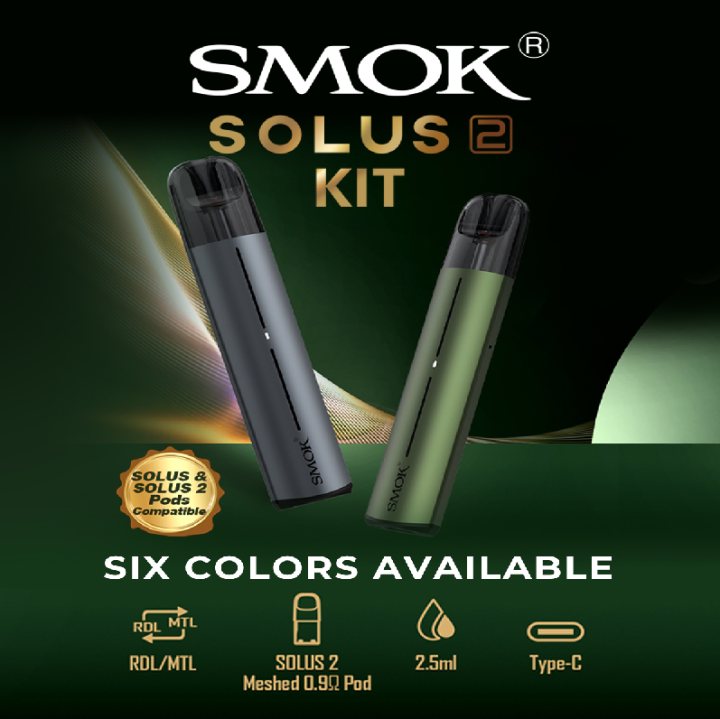 SOLUS 2 700mAh BUILT IN BATTERY CART 0.9 17W | Lazada