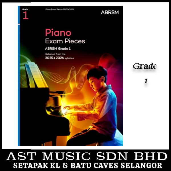 ABRSM Piano Exam Pieces from 2025-2026 Syllabus, Grade 1 - Grade 6 | Lazada