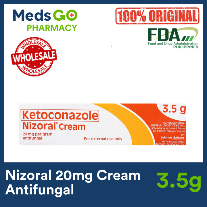 NIZORAL Ketoconazole 2% Cream 3.5g | Lazada PH