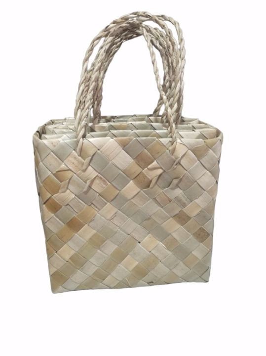 Handmade Native Bayong (8x8x5) - SINGLE | Lazada PH