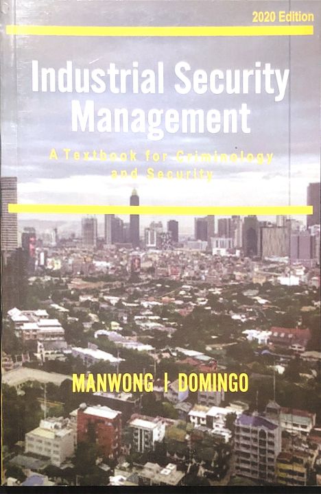 Industrial Security Management A Textbook for Criminology and Security ...