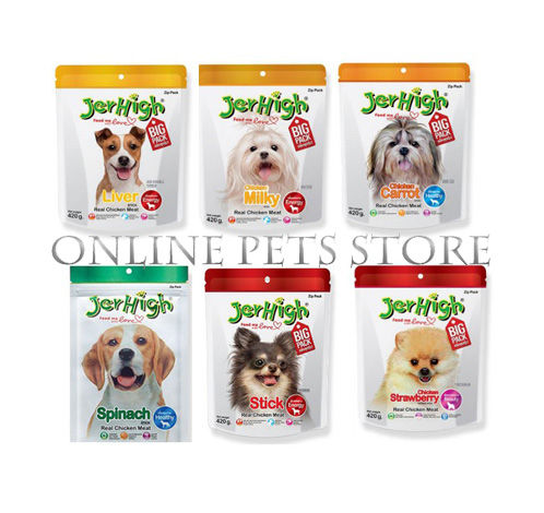 Jerhigh Real Chicken Meat Pet Snack Stick 400G | Lazada