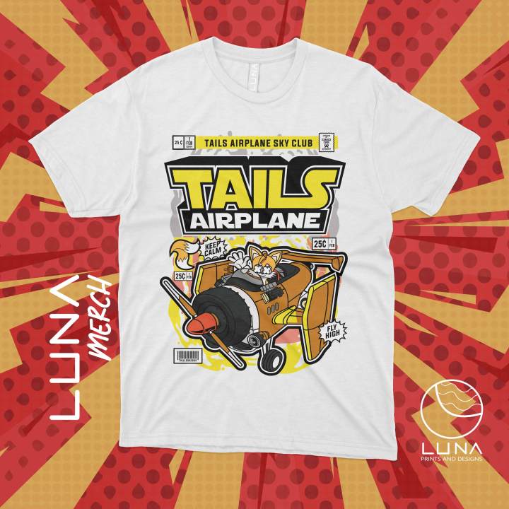 Pop Art- Sonic the Hedgehog - Tails Funko pop Chibi Shirt - The Luna ...