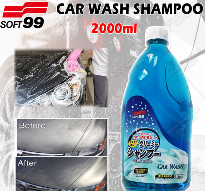 Soft 99 Creamy Car Shampoo - 2 Liter | Lazada Singapore