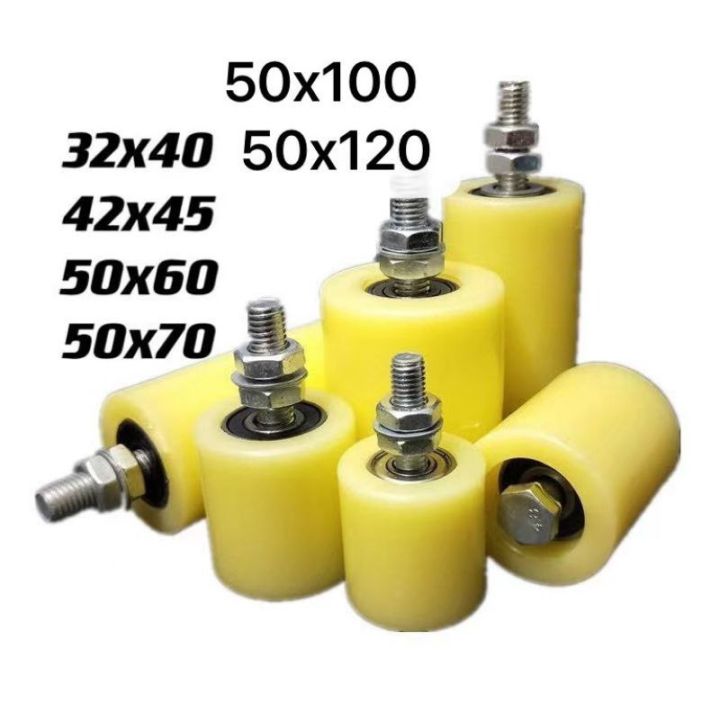 Slide Gate Guide Roller, Nylon Rollers Wheels With Bolt and Nuts Use ...