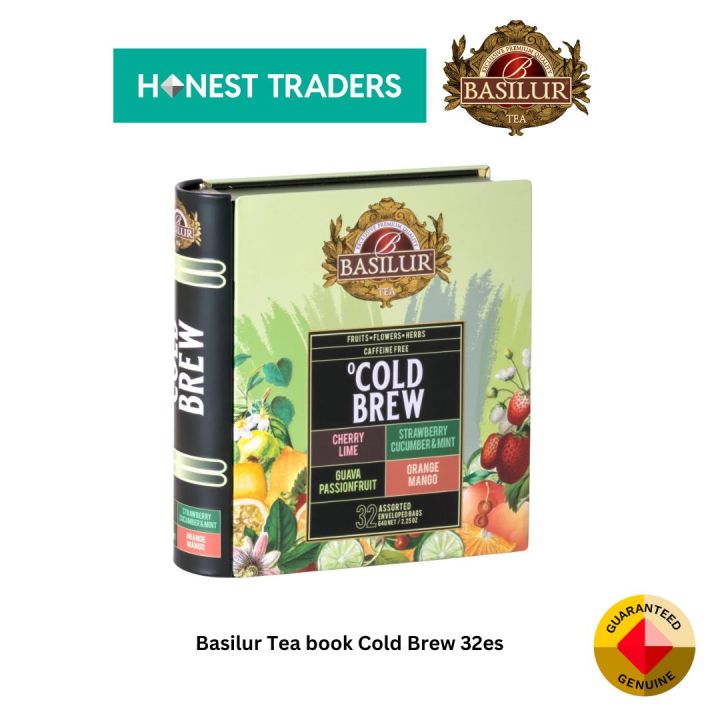 BASILUR TEA BOOK Coldbrew "Assorted"(32 Tea Bags) - 72198 | Lazada PH