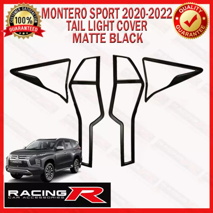 Mitsubishi Montero Sport 2020 to 2025 Tail Light Garnish Cover Matte ...