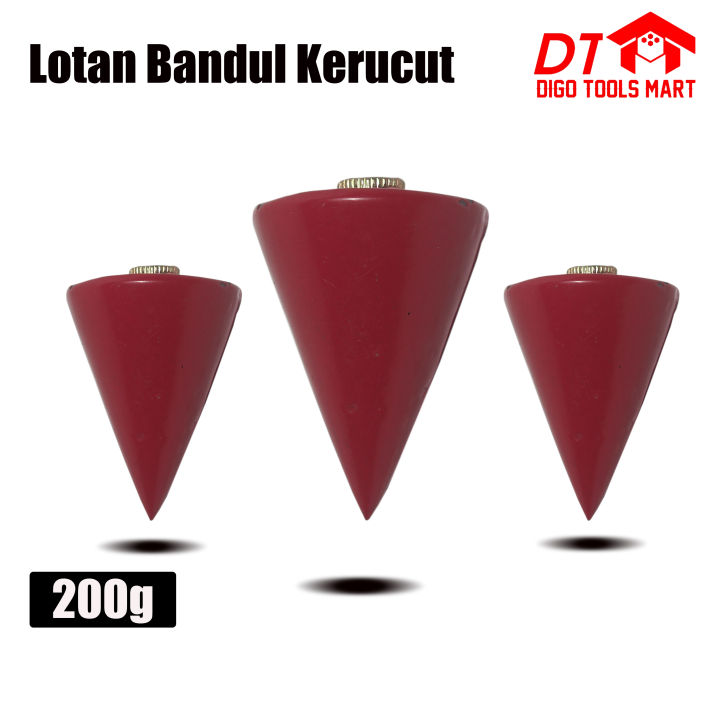 Lotan bandul Tukang model kerucut 200gram | Lazada Indonesia