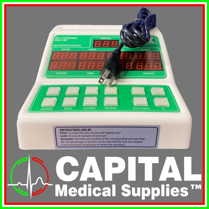 Digital Differential Blood Cell Counter Model: DBC:8E (GEMMY) | Lazada PH