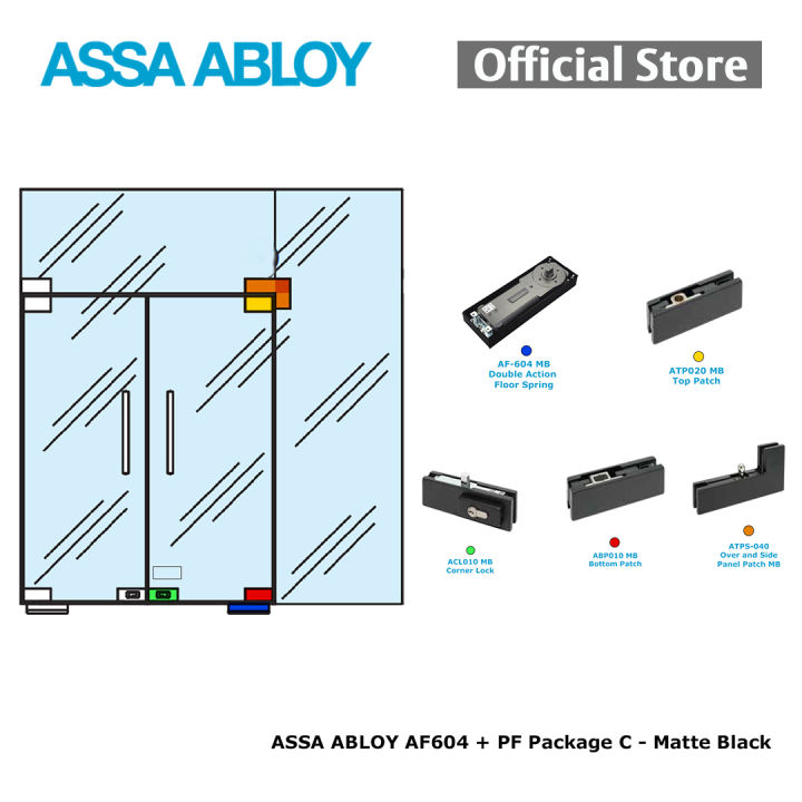 Assa Abloy Top Patch, Bottom Patch, Over and Side Panel Patch, Corner ...