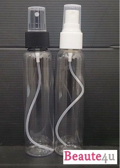 Ready stock Transparent Empty Spray Bottles 100ml Plastic Mini Spray ...