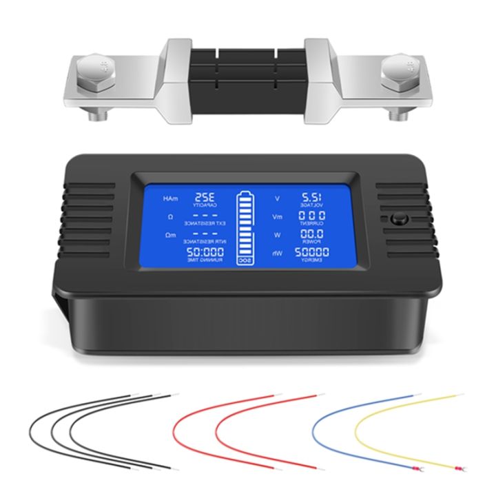 Multifunction Battery Monitor Meter,0-200V,0-300A (Widely Applied To ...