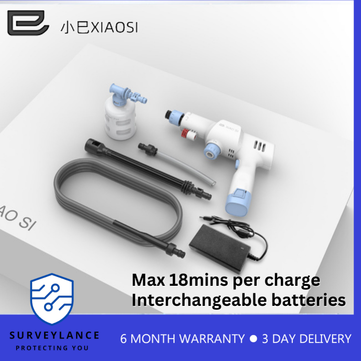 Xiao Si 00A - 145PSI High-Pressure Car Wash Spray | Lazada Singapore