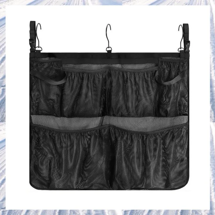 (NDPB) Pool Pouch,Pool Toy Bag, Mesh Fabric Pool Toy Holder with Buckle ...