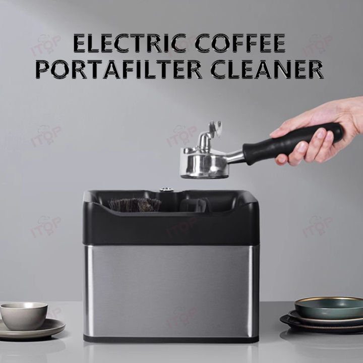 ITOP Electric Coffee Portafilter Cleaner Automatic Cleaner for 58mm ...