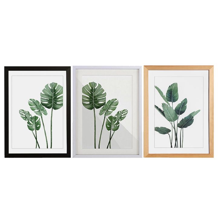 Wood Photo Frame Real Glass front Wall Hanging Gallery Picture Frames ...