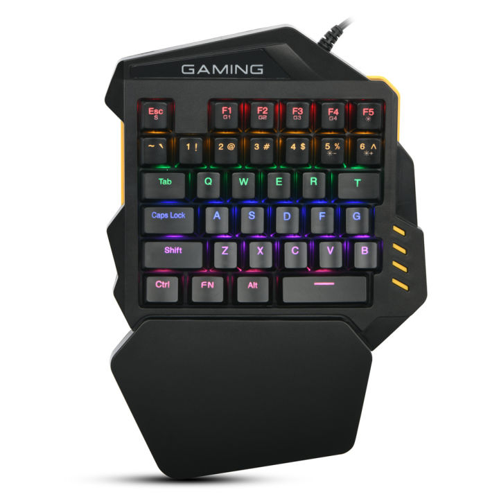 Mechanical Keyboard 35 Key Luminous Machinery PUBG Mobile PlayerUnknown ...