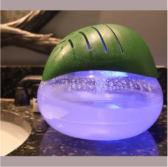 (LEAF-SHAPE) New 1.2L Air Purifier Humidifier And Revitalizer (color ...