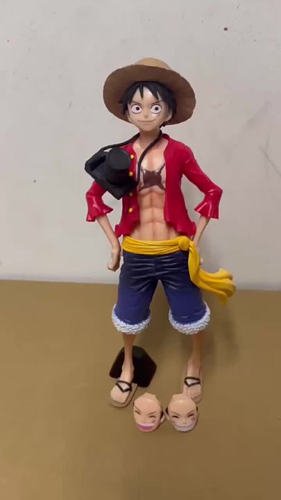 Large Group Smiling Camera Luffy Three Expressions Replaceable Standing ...