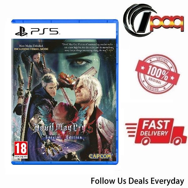 PS5 Devil May Cry 5 | Devil May Cry V Special Edition (R2 English)(R3 English/Chinese) | Lazada