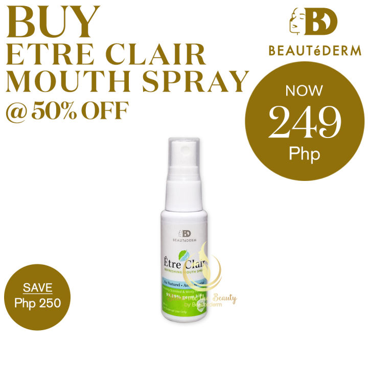 Beautederm Mouth Spray Etre Clair 30ml DISCOUNTED PROMO | Lazada PH
