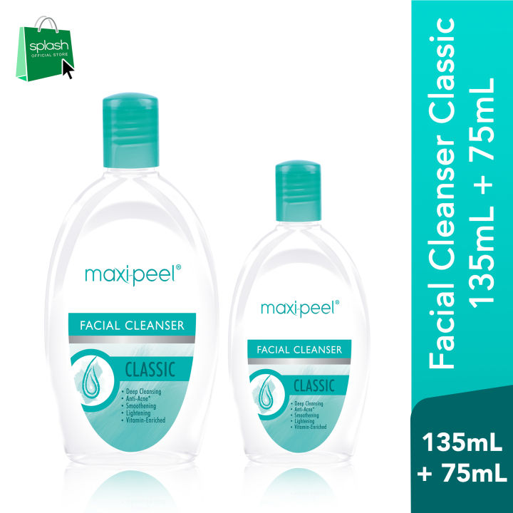 Maxi-Peel Oil Control Facial Cleanser Toner Classic Pimple Remover ...