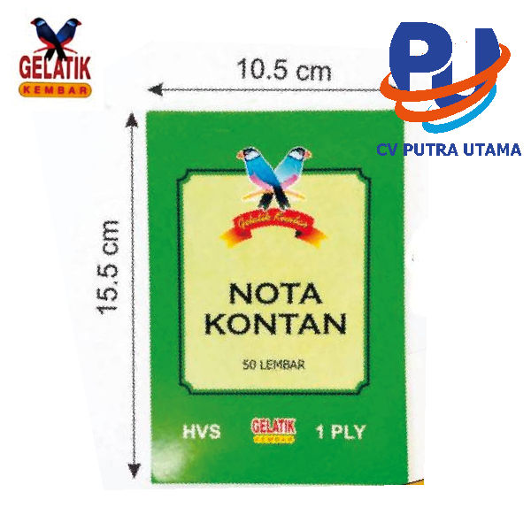 NOTA KONTAN 1 PLY GELATIK | Lazada Indonesia