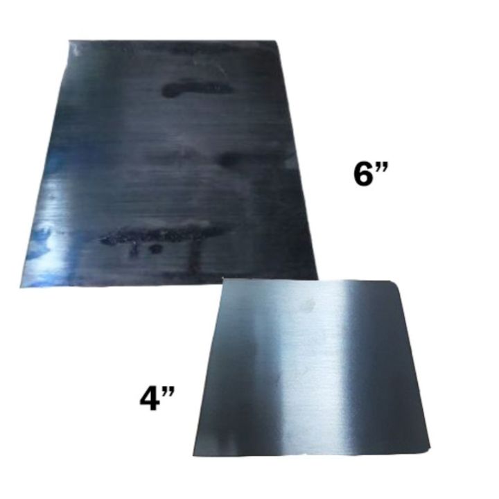 Metal Putty knife/scaper/paint scraper without handle 4 and 6 inches ...