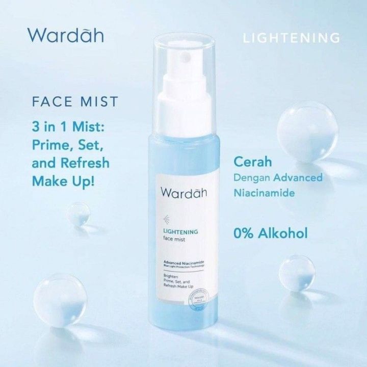 WARDAH LIGHTENING FACE MIST 60ML | Lazada