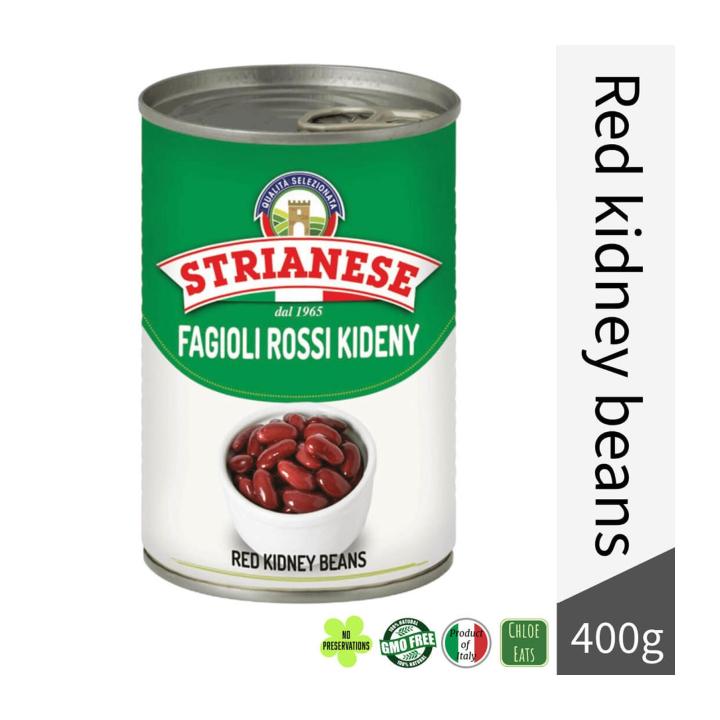 Strianese Italian Fagioli Rossi red kidney beans - by CHLOE EATS ...
