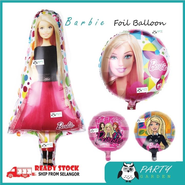 Barbie Theme Foil Balloon | Lazada