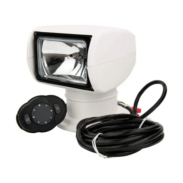 High Intensity 12V 24V 100W Searchlight with 2500 Lumens and Adjustable ...