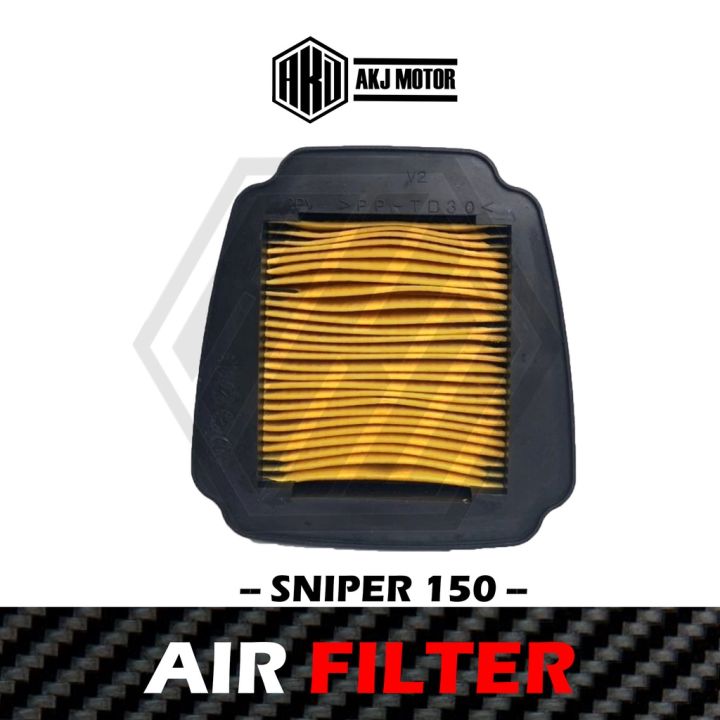 YAMAHA SNIPER 150 Stock Air Filter High Flow Ordinary Filter Motor ...