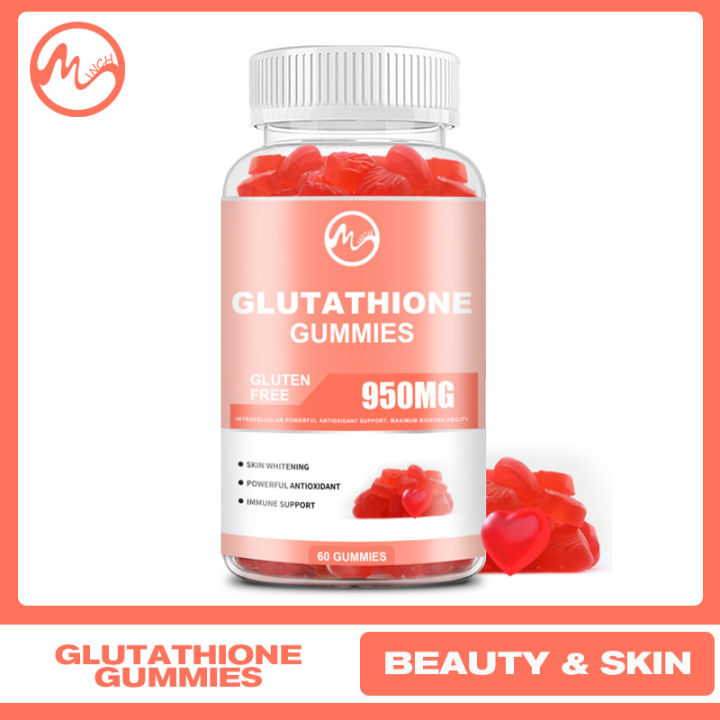 Glutathione Collagen Gummies with Vitamins C for Anti-Aging, Whitening ...